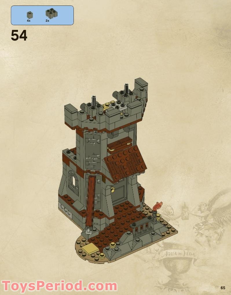 LEGO 4194 Whitecap Bay Instructions and Parts List