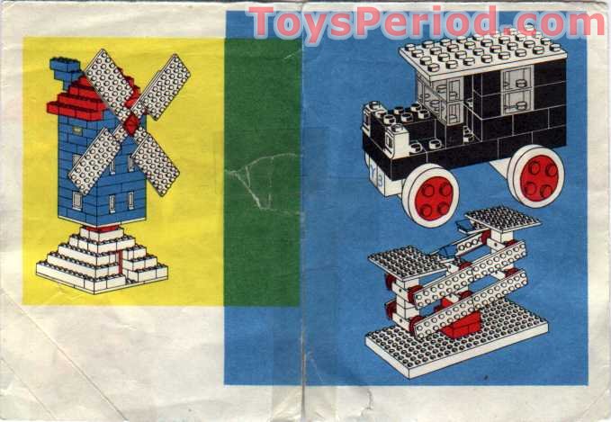 LEGO 400-2 Small Wheels with Axles Instructions and Parts List