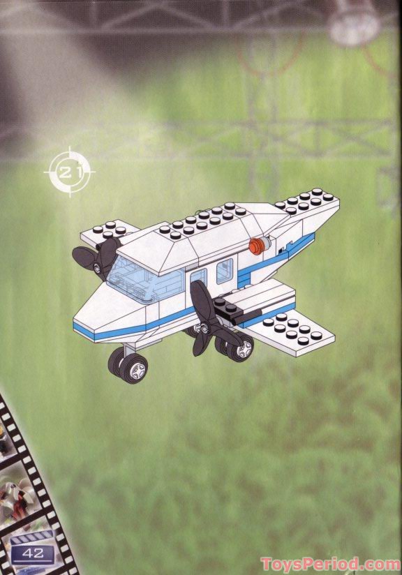 LEGO 1371 Spinosaurus Attack Studio Instructions and Parts List