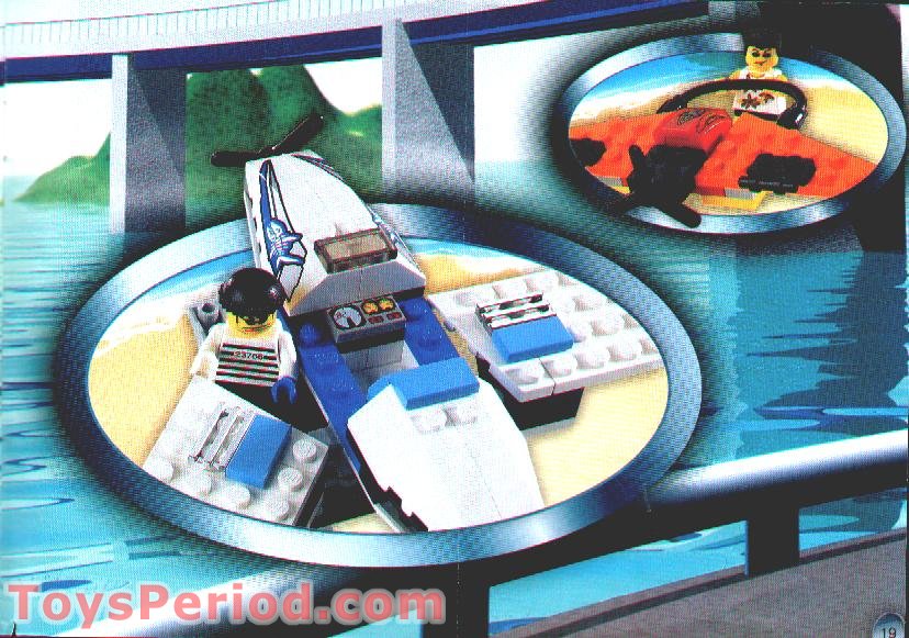 LEGO 6735 Air Chase Instructions and Parts List