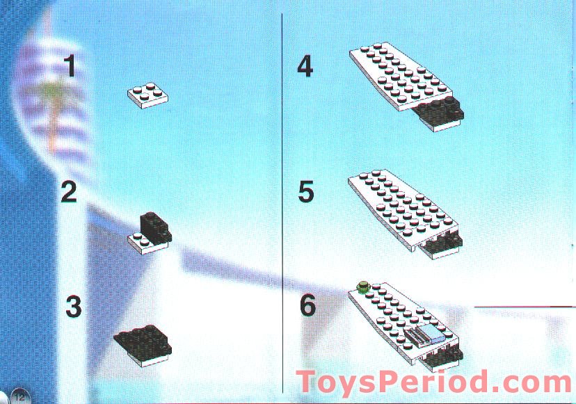 LEGO 6735 Air Chase Instructions and Parts List