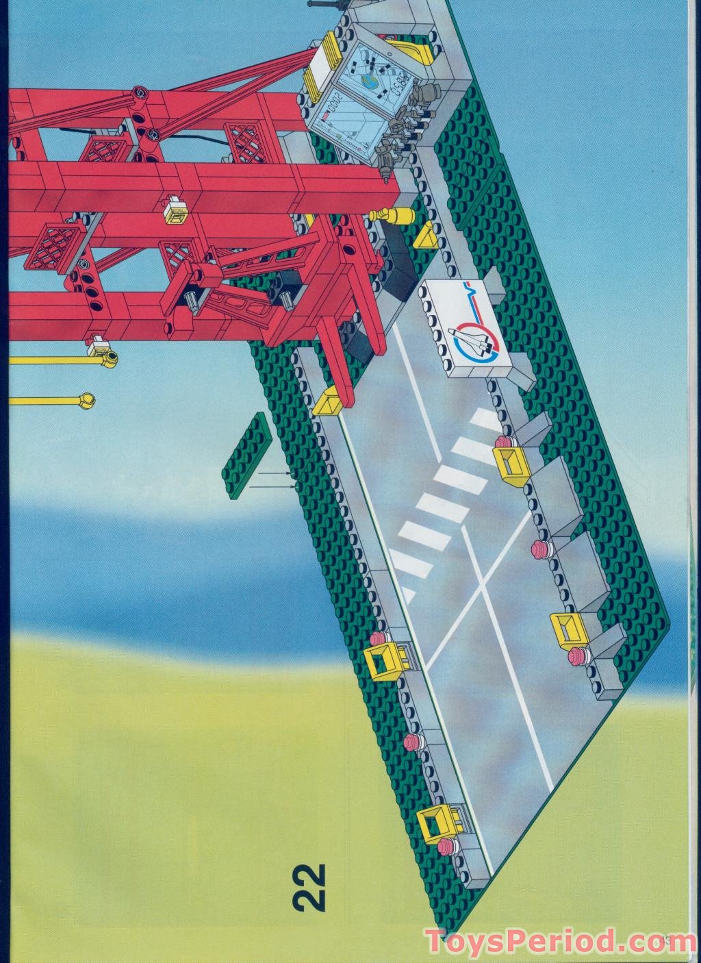 LEGO 6339 Shuttle Launch Pad Instructions and Parts List