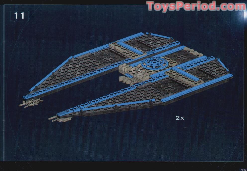 LEGO 7181 TIE Interceptor - Ultimate Collector Series UCS Instructions ...