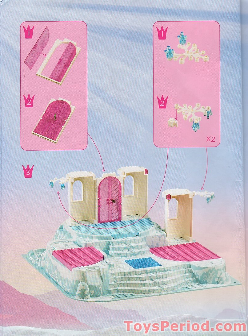 LEGO 7577 Winter Wonder Palace Instructions and Parts List