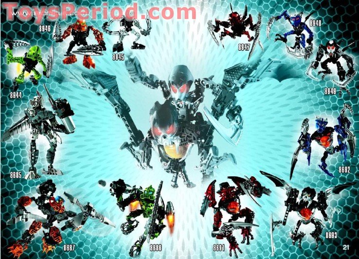 LEGO 8692 Vamprah Instructions and Parts List