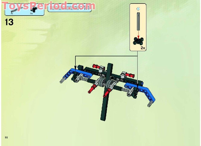 LEGO 8942-2 Jetrax T6 Limited Edition Instructions and Parts List