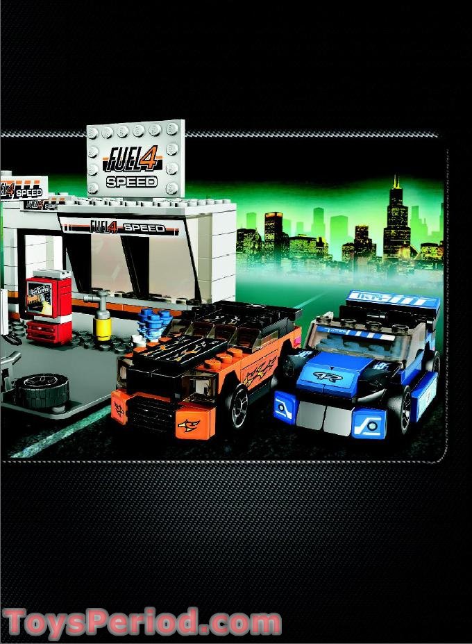 LEGO 8135 Bridge Chase Instructions and Parts List