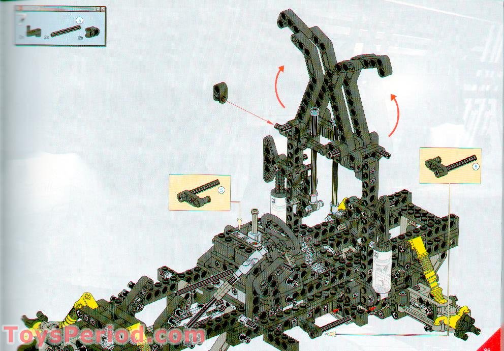 LEGO 8466 4x4 Off Roader Instructions and Parts List