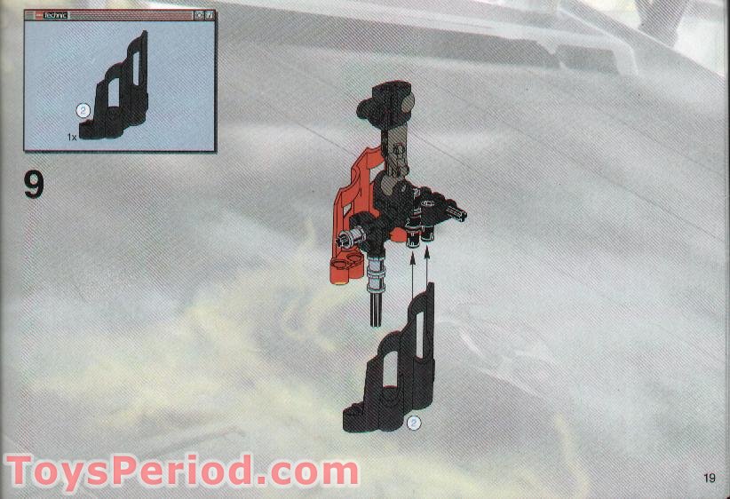 LEGO 8520 Millennium - Millennia Instructions and Parts List