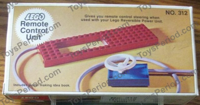 LEGO 312-1 Remote Control Supplement Set Parts List