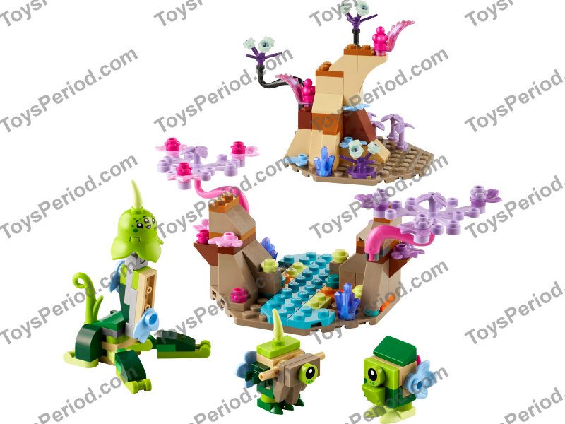 LEGO 40716 Alien Planet Habitat Set Parts List