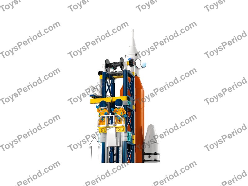 LEGO 60351 Rocket Launch Center Set Parts List