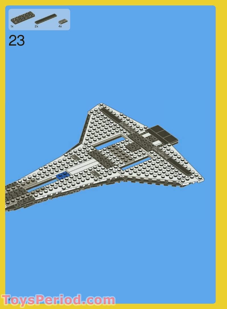 LEGO 10231 Shuttle Expedition Instructions and Parts List