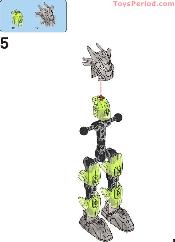 LEGO 44006 Breez Instructions and Parts List