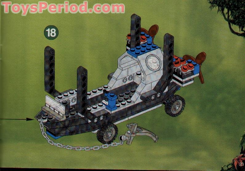 LEGO 5956 Adventurers Expedition Air Balloon Instructions and Parts List