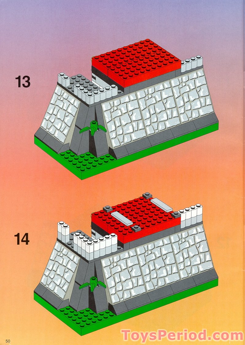 LEGO 6093 Flying Ninja Fortress Instructions and Parts List
