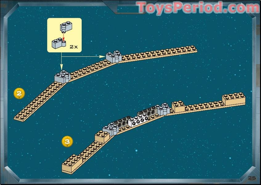 LEGO 7186 Watto's Junkyard Instructions and Parts List