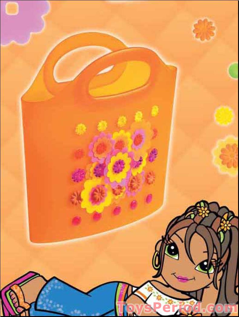 LEGO 7511 Trendy Tote Tangerine Instructions and Parts List