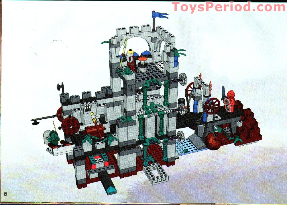 LEGO 8780 Citadel of Orlan Instructions and Parts List