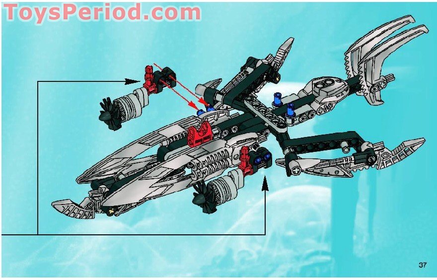 LEGO 8939 Lesovikk Instructions and Parts List