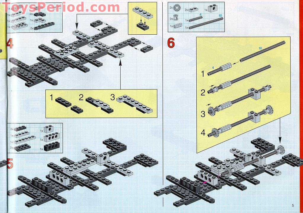 LEGO 8479 Barcode Multi-Set Instructions and Parts List