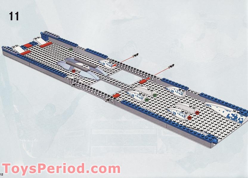 LEGO 3538 Snowboard Boarder Cross Race Instructions and Parts List
