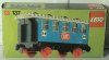 LEGO 137-2 Passenger Sleeping Car Instructions and Parts List