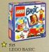 LEGO 515-1 Basic Building Set Instructions and Parts List