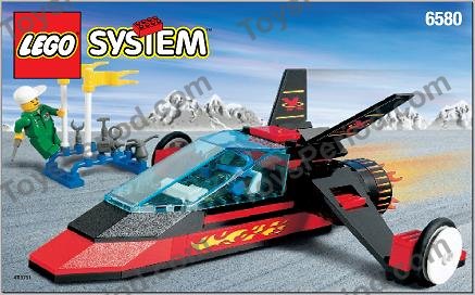 LEGO 6580 Land Jet 7 Instructions and Parts List
