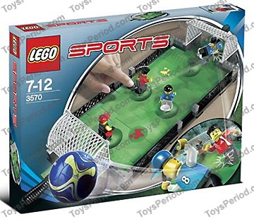 LEGO 3570 Street Soccer Instructions and Parts List