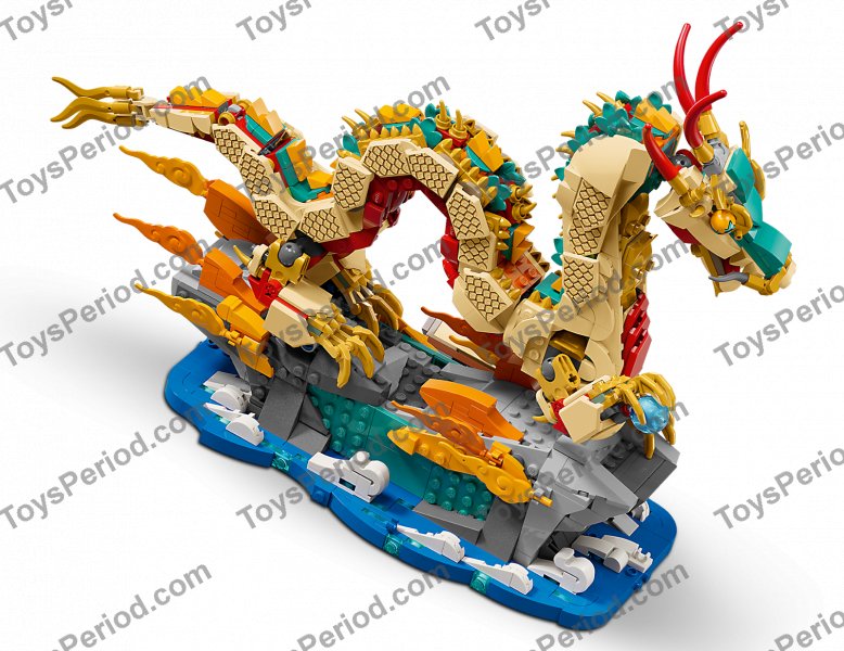 LEGO 80112 Auspicious Dragon Set Parts List