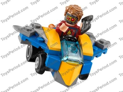 LEGO 76090 Mighty Micros: Star-Lord vs. Nebula Set Parts List