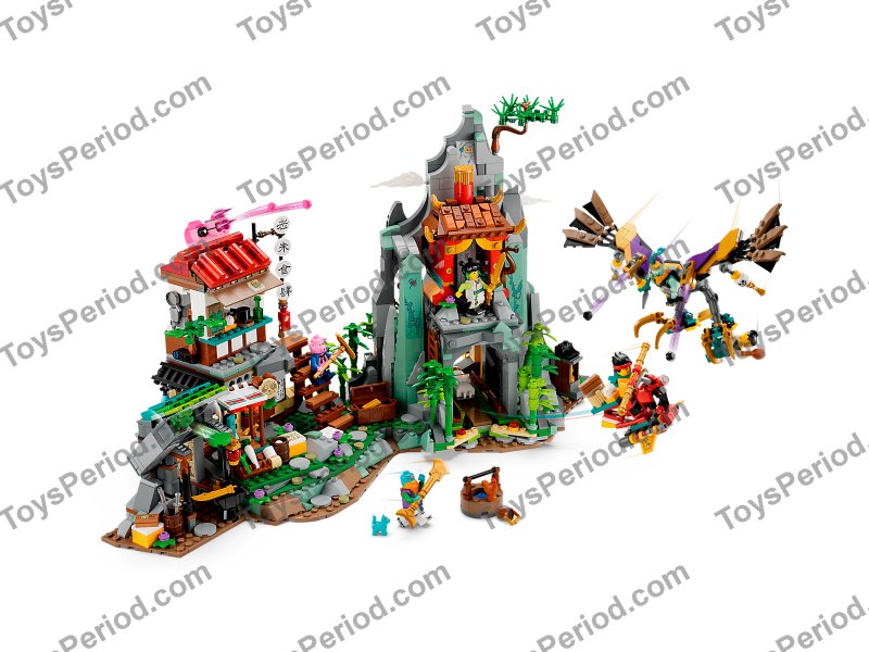 LEGO 80044 Monkie Kid's Team Hideout Set Parts List