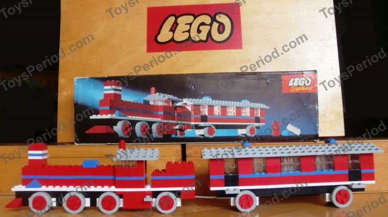 LEGO 323 Train Instructions and Parts List