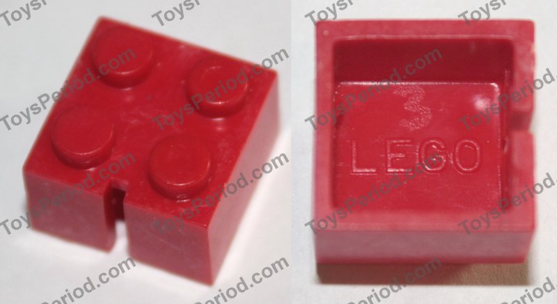 LEGO Sets with Part bslot02 Brick Specialty 2 x 2 without Bottom Tubes ...