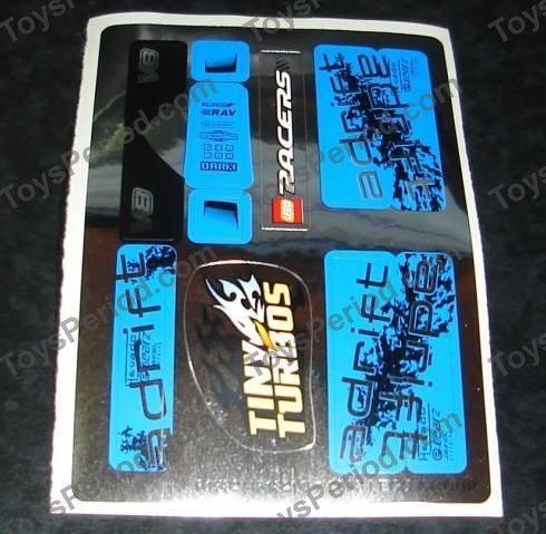 LEGO Sets with Part 8151stk01 Sticker Sheet for Set 8151 - (61582/4518290)