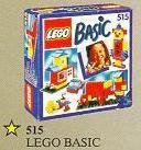 LEGO 515-1 Basic Building Set Instructions and Parts List