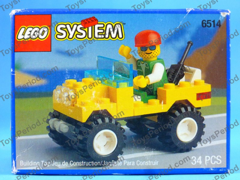 Town Theme Sets - LEGO 6514 Trail Ranger Vintage 1994 Town 4x4 Vehicle ...