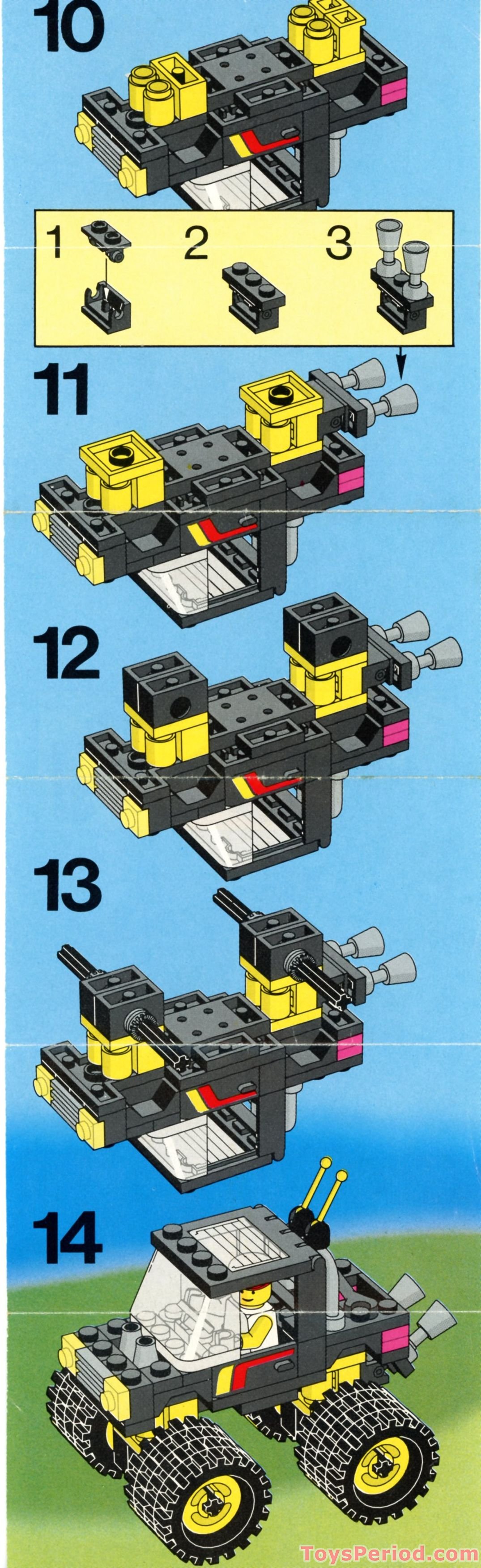 LEGO 6675 Road and Trail 4x4 Instructions and Parts List