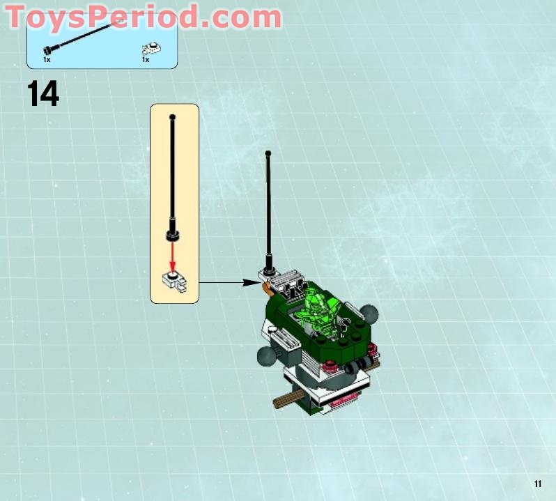 LEGO 70704 Vermin Vaporizer Instructions and Parts List