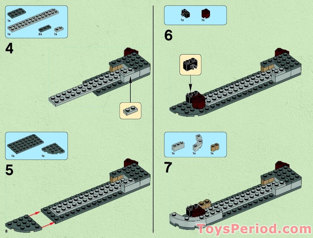LEGO 75005 Rancor Pit Instructions and Parts List