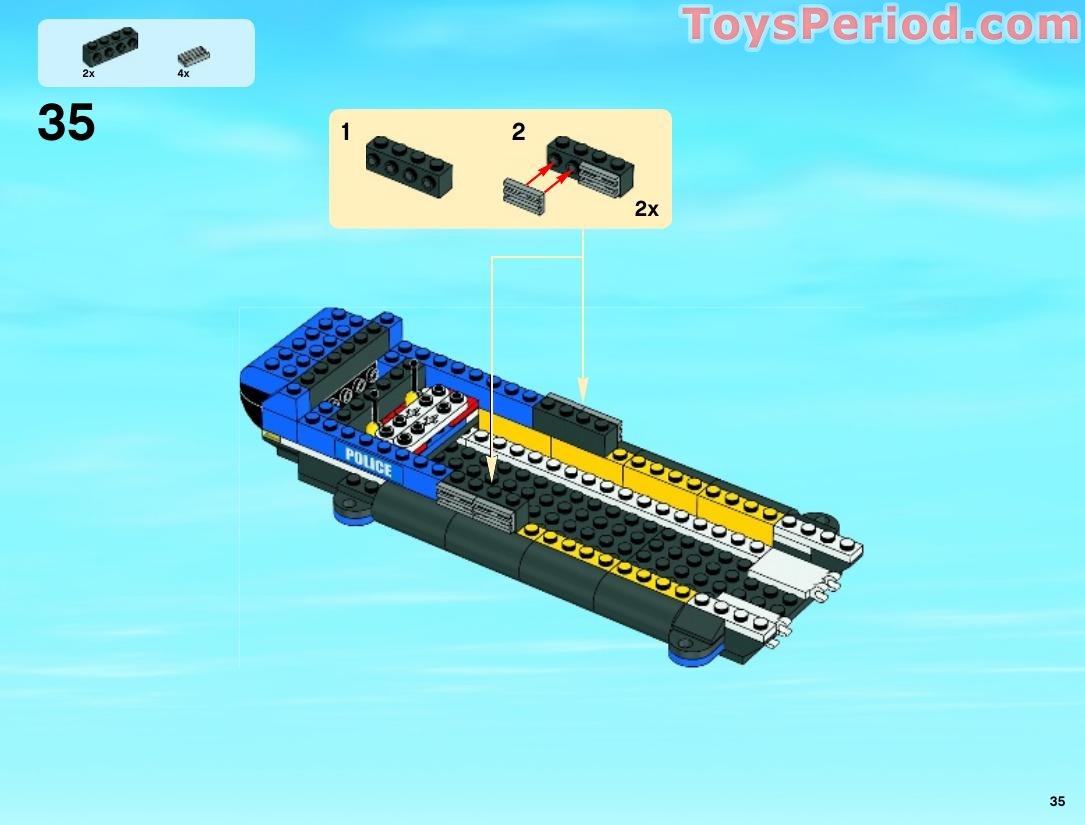 LEGO 4439 Heavy-Duty Helicopter Instructions and Parts List