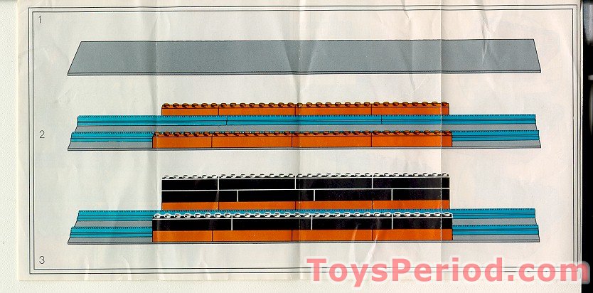 LEGO 343-1 Ferry Boat Instructions and Parts List