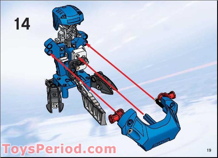 LEGO 3542 Flip Shot Instructions and Parts List