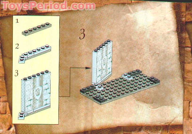 LEGO 4735 Slytherin Instructions and Parts List