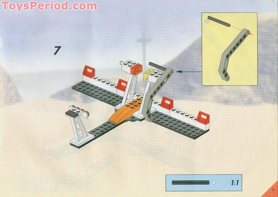 LEGO 4587 Duel Racers Instructions and Parts List