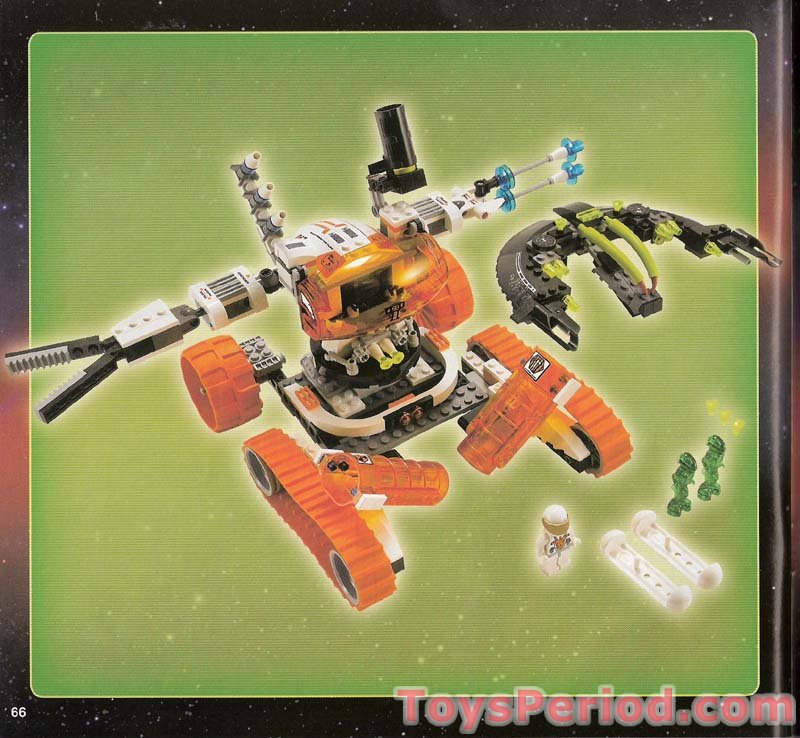 LEGO 7697 MT-51 Claw-Tank Ambush Instructions and Parts List