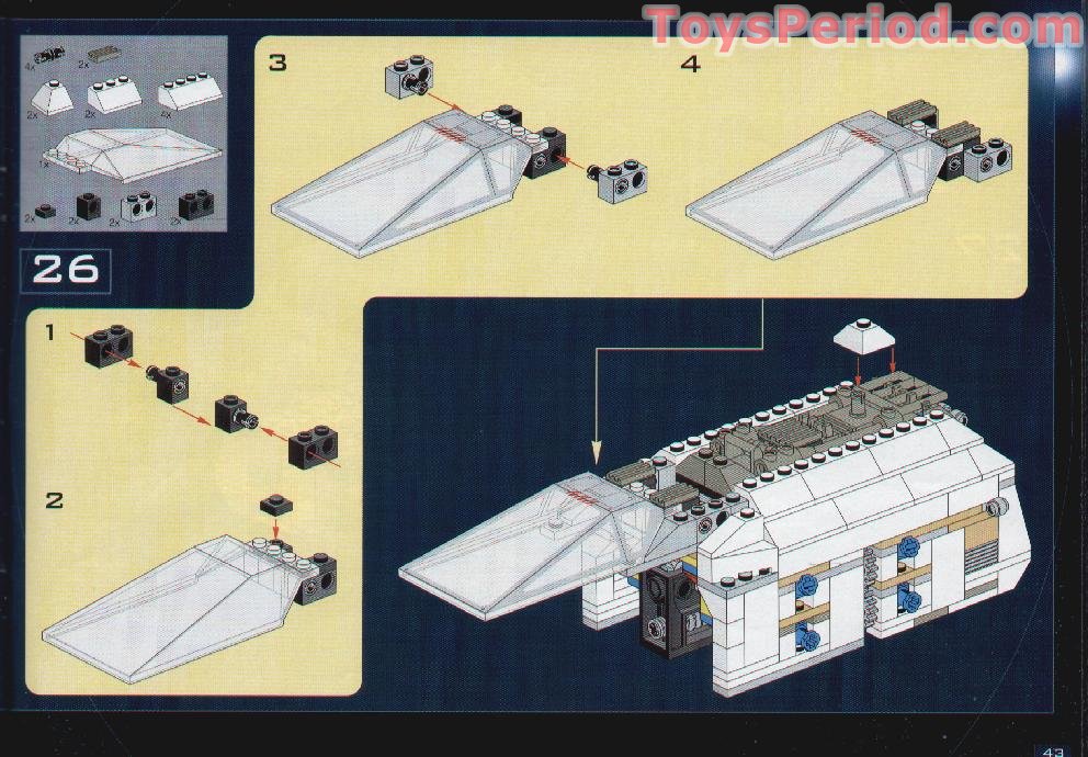 LEGO 7191 X-Wing Fighter - Ultimate Collector Series UCS Instructions ...