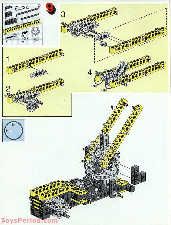 LEGO 8074 Universal Building Set with Flex System Instructions and ...