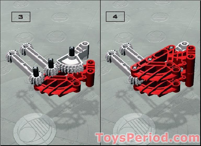 LEGO 8563 Tahnok Instructions and Parts List